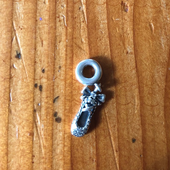 Pandora | Jewelry | Pandora Ballerina Slipper Dangle Charm | Poshmark